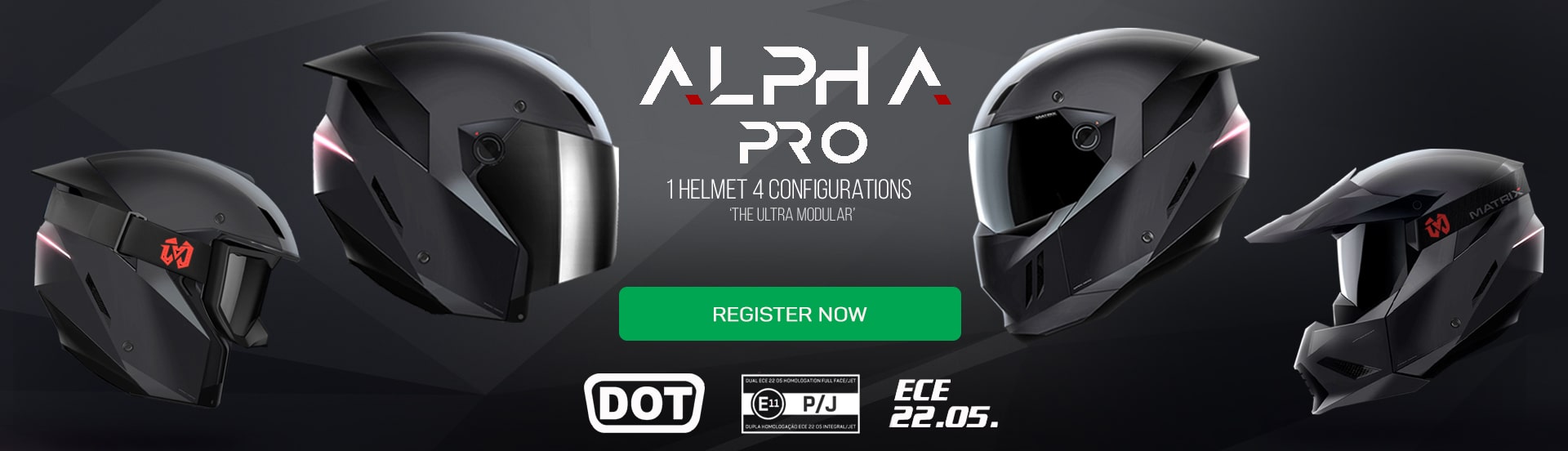 Matrix Street Fighter Motorcycle helmets